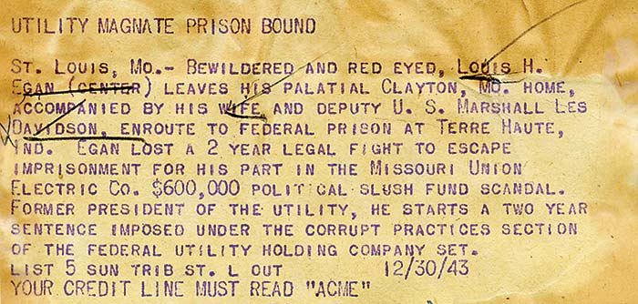 THE FALL OF UNION ELECTRIC’S LOUIS EGAN | HYPERCOMMON